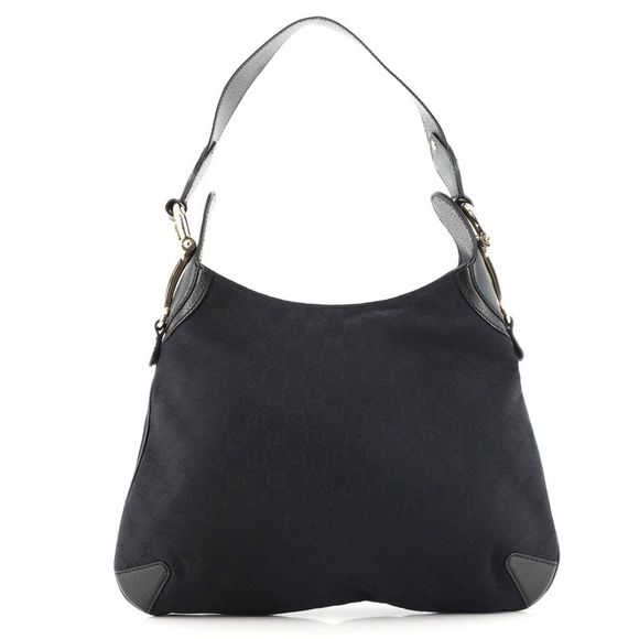 Gucci | Bags | Gucci Creole Hobo Gg Canvas Black | Poshmark